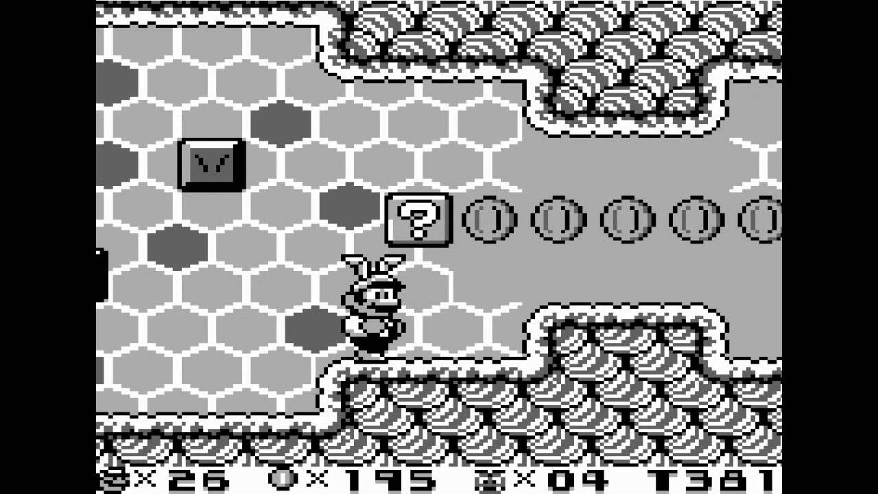 Super Mario Land 2: 6 Golden Coins - Tree Zone. - YouTube