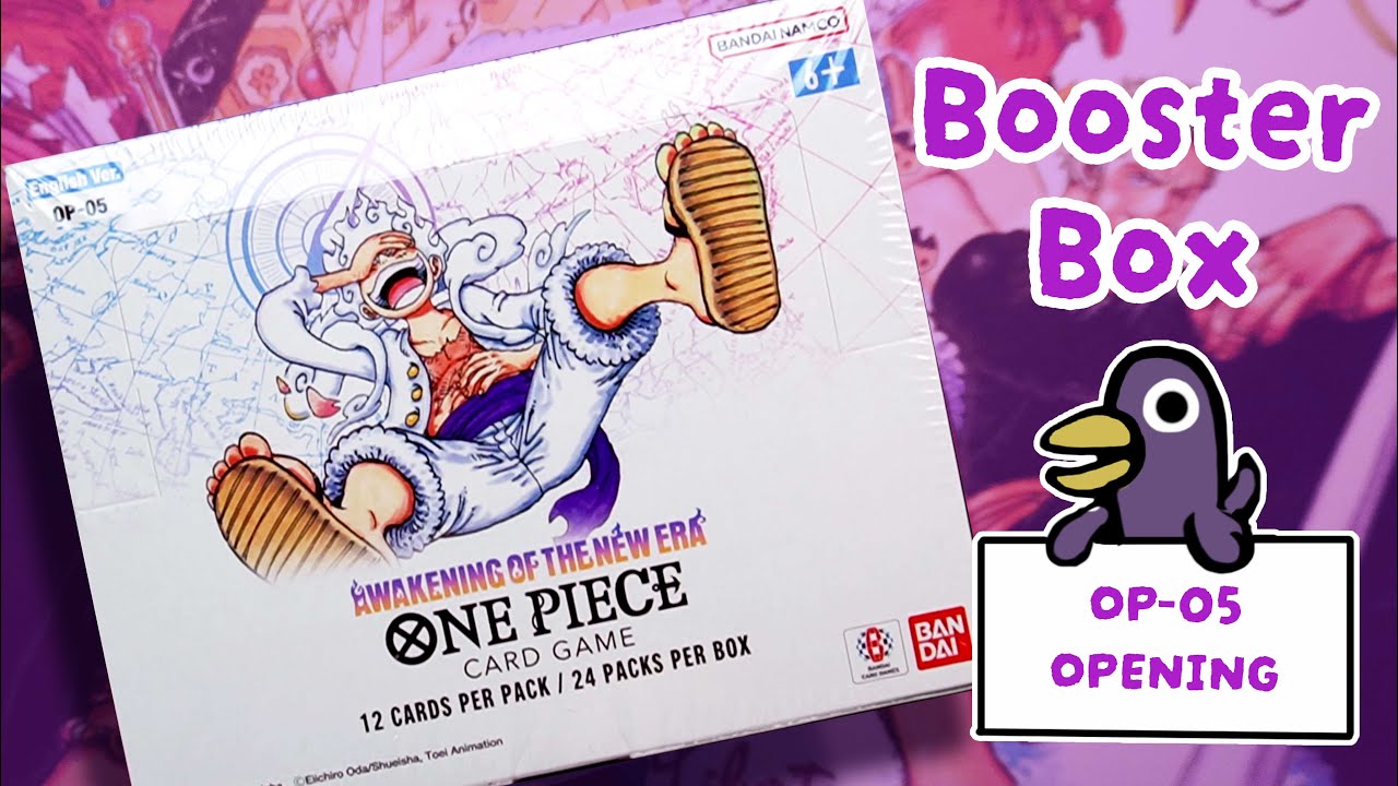 One Piece TCG OP-05 Booster Box Opening! - YouTube