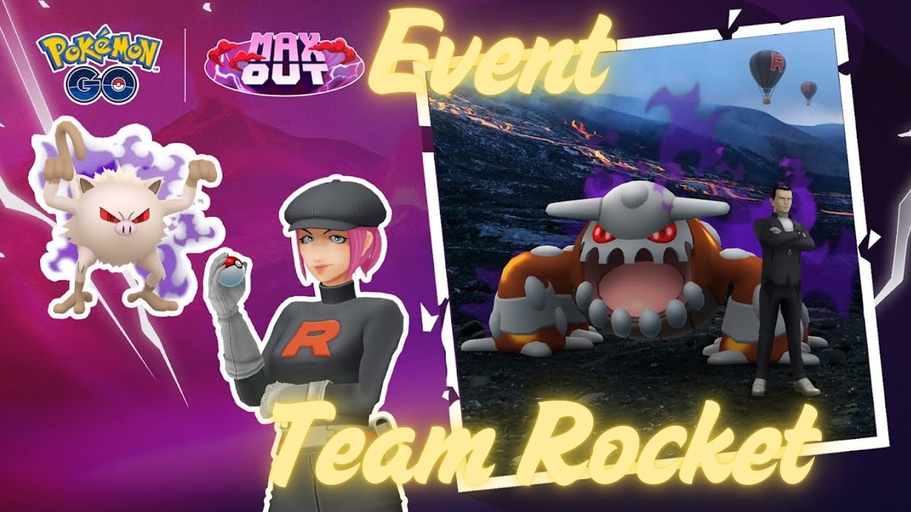 Pokémon GO, Event Team Rocket, capture de heatran obscur et chasse aux ...