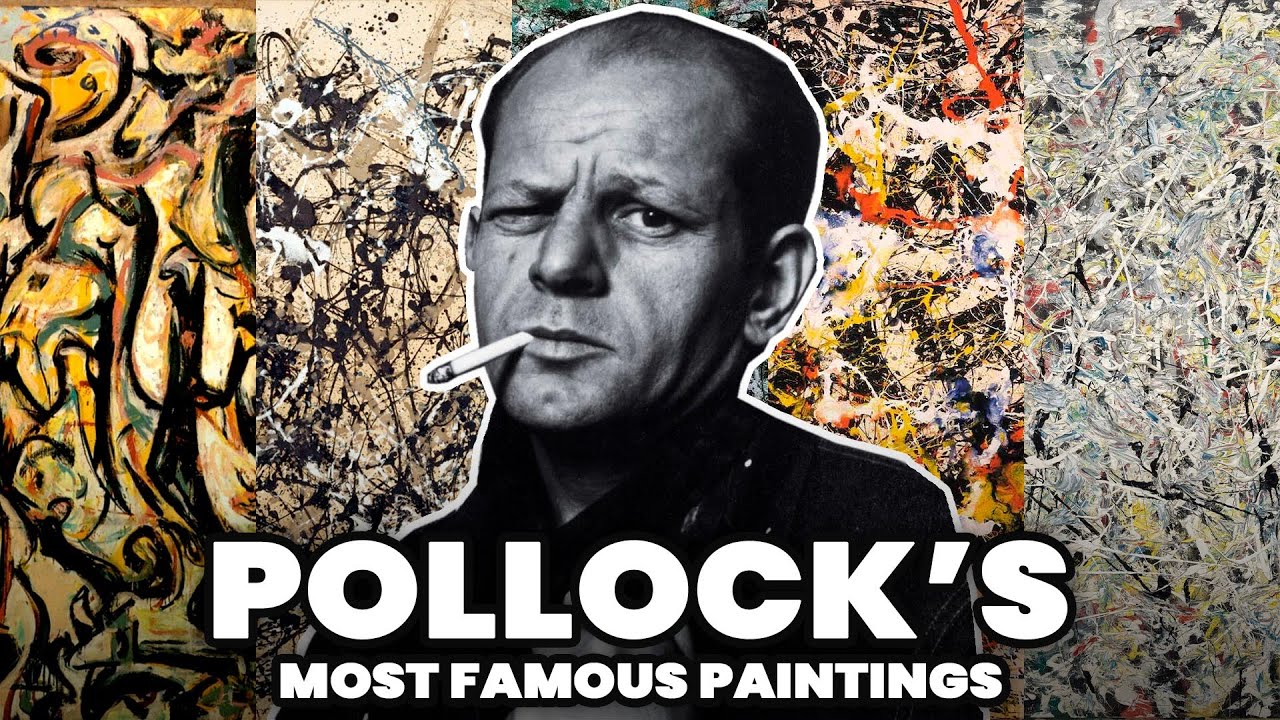Pollock's Most Famous Paintings 👨‍🎨 Jackson Pollock Paintings ...