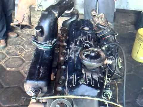 MOTOR MERCEDES OM366LA PIANDO TURBINA - YouTube