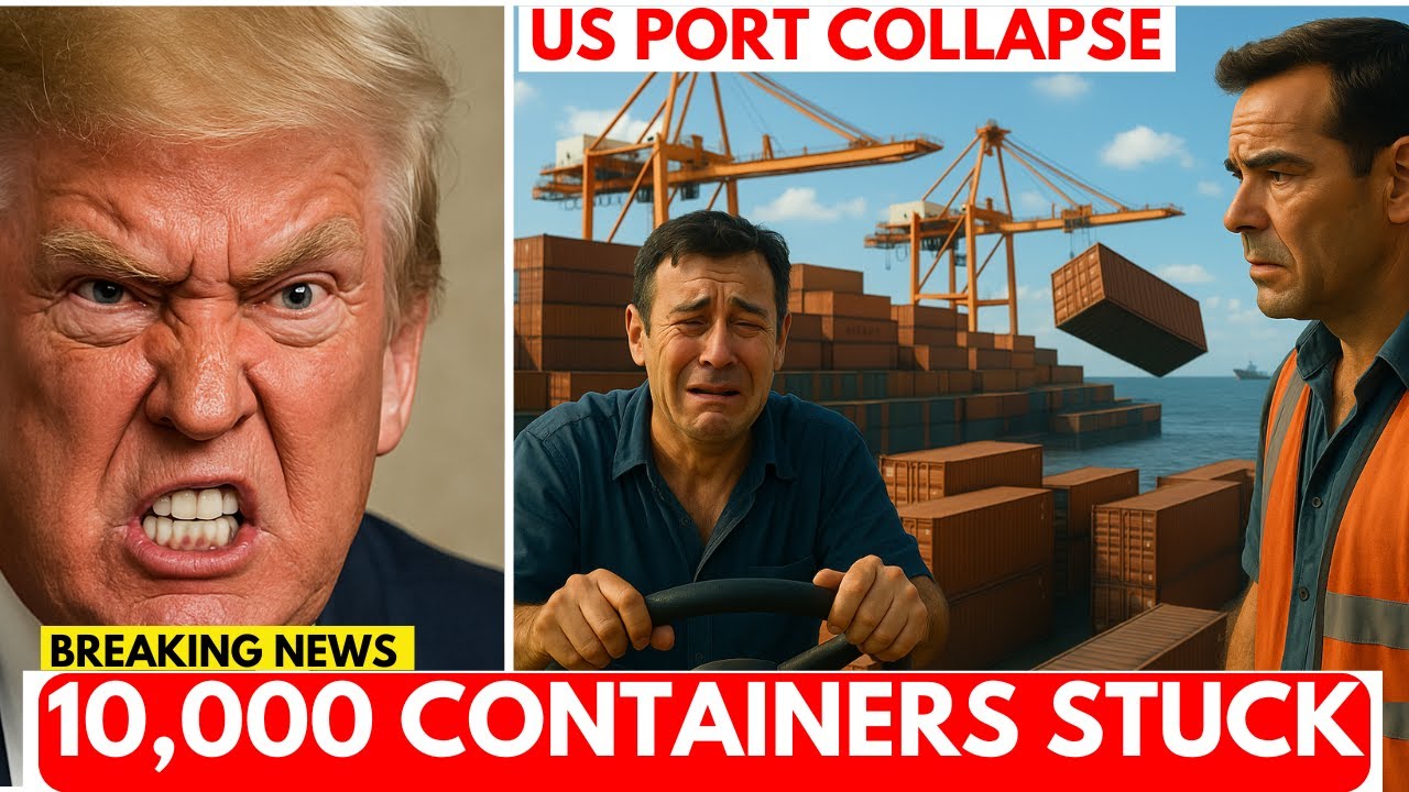 BREAKING: Retailers PANIC as CHAOS Hits U.S. Ports — 10,000 Containers ...