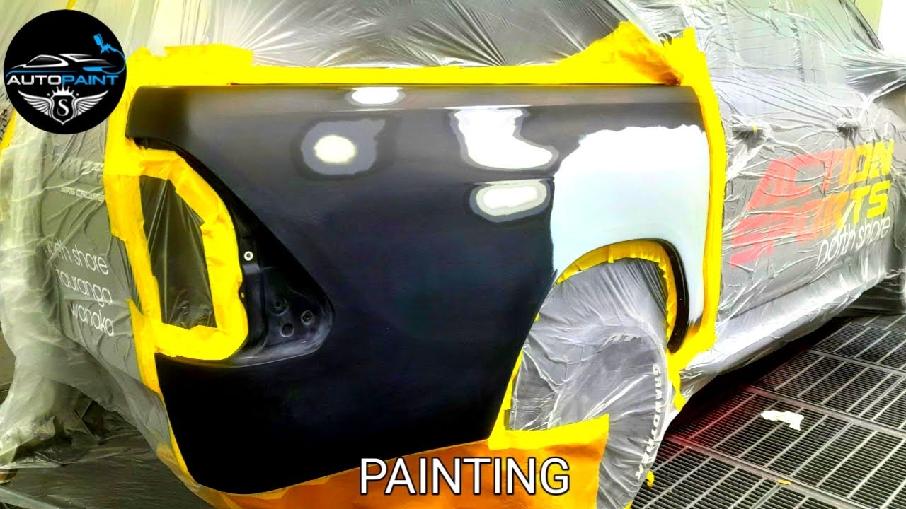toyota hilux painting / toyota car / hilux / autopaint.s - YouTube