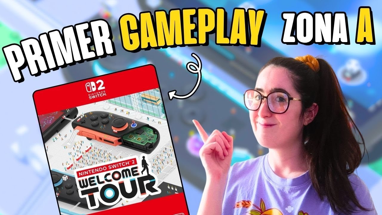 NINTENDO SWITCH 2: WELCOME TOUR #1 🎮 PRIMER GAMEPLAY DE SWITCH 2 🥹 Zona ...