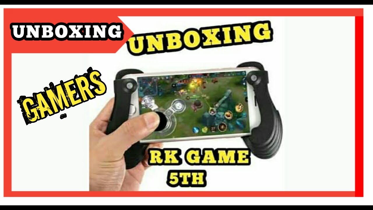 UNBOXING RK GAME 5TH Touchscreen Mobile Gamepad - YouTube