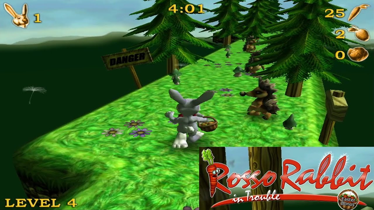 Rosso Rabbit in Trouble (Windows game 2003) - YouTube