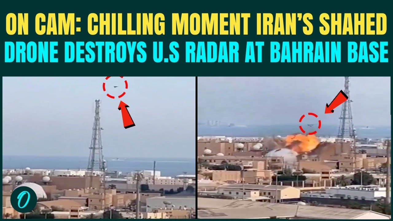 Iran’s Shahed Drone SMASHES U.S’ $1 Bn Radar at Bahrain Base|US Naval ...