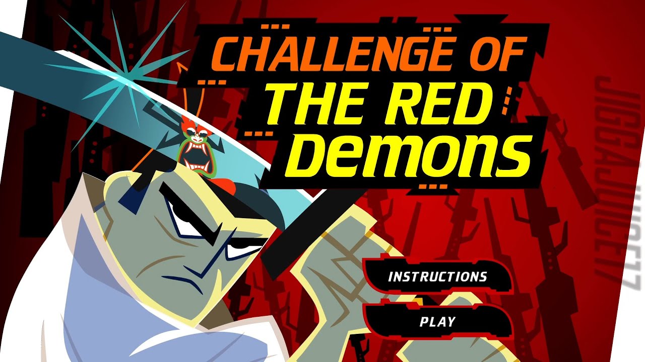 Samurai Jack: Challenge of the Red Demons Flash Game (No Commentary ...
