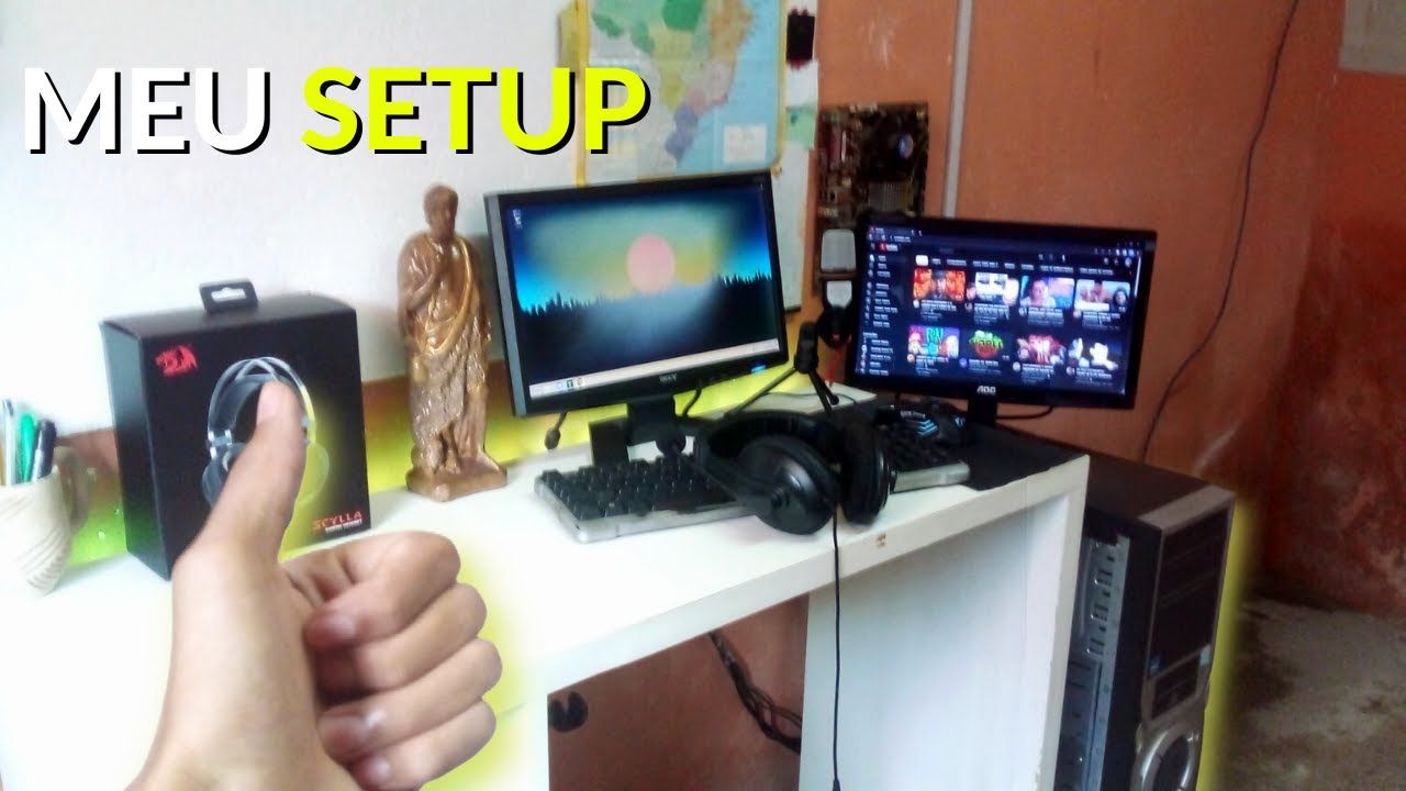 MEU SETUP HUMILDE 2023 - YouTube