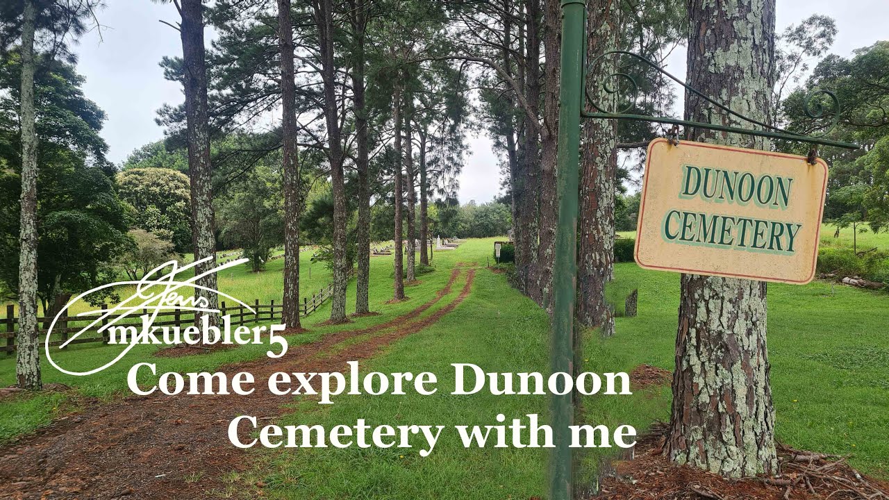Come explore Dunoon Cemetery, northern nsw, Australia - YouTube