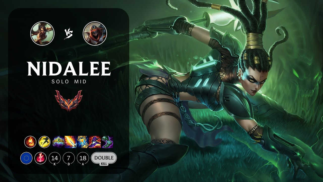 Nidalee Mid Vs Zed Euw Grandmaster Patch 12 22 Youtube