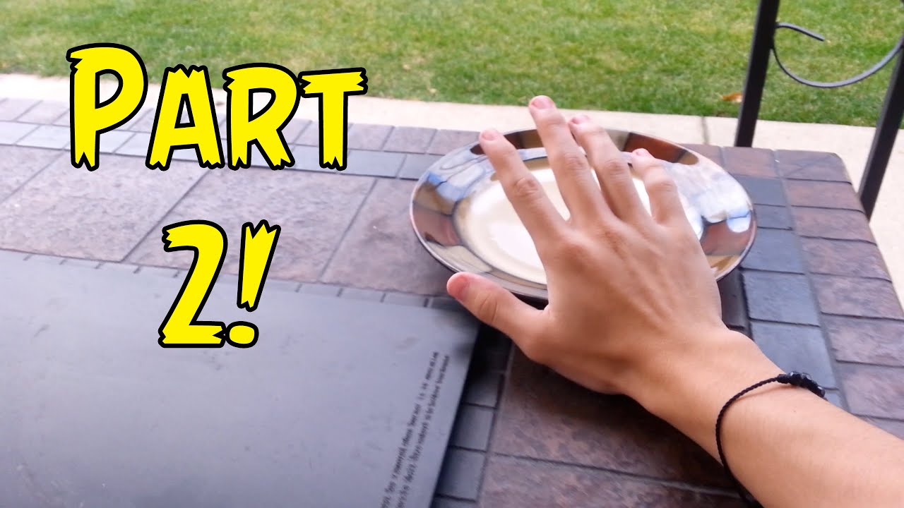PUSHING A PLATE!! [PART 2] - YouTube