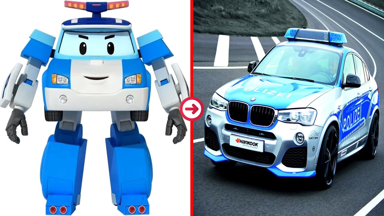 Robocar Poli Characters In Real Life Part 3 || Cartoon Characters - YouTube