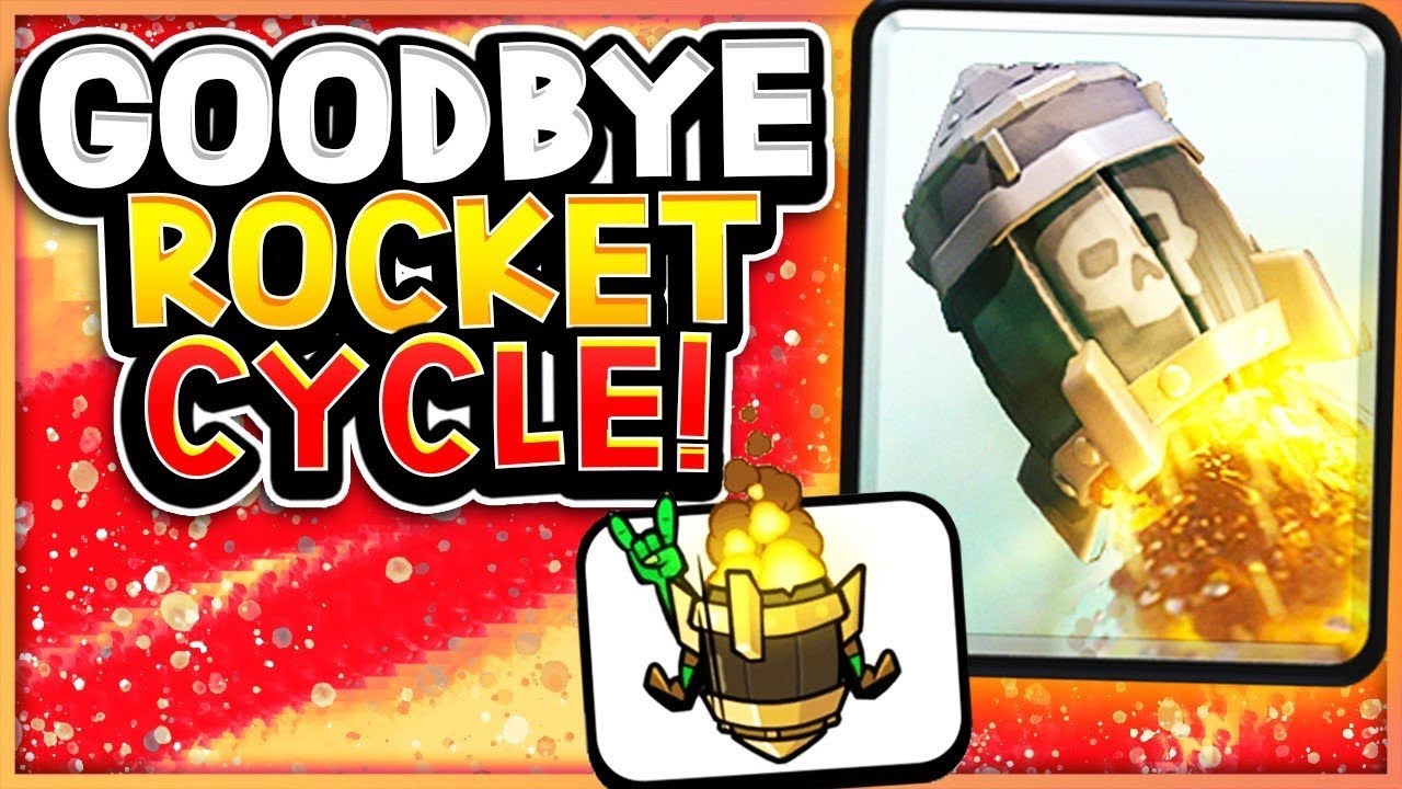 Abusing Rocket Cycle 1 Last Time in Clash Royale - YouTube