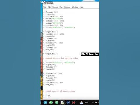 How to make Google logo using Python 🐍 || Python Wallah || - YouTube