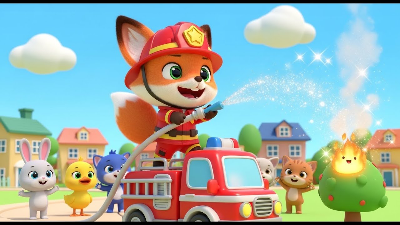 Firefighter Fox to the Rescue | Children’s Safety Story & Adventure ...
