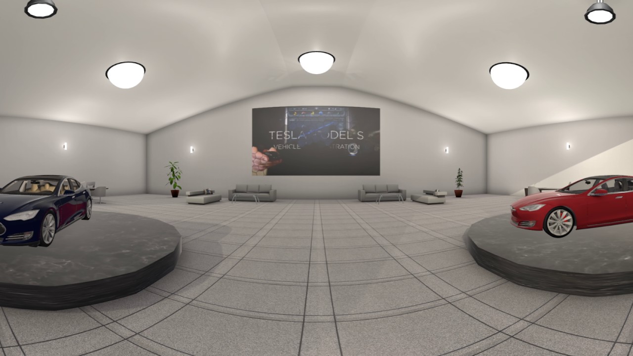 VR Car Showroom Entrance (360 video) - YouTube