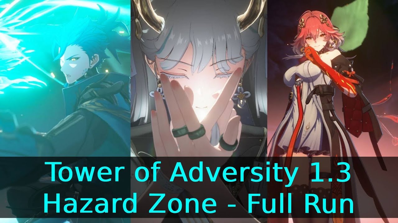 Tower of Adversity 1.3 Hazard Zone - Full Run 2 | Wuthering Waves - YouTube