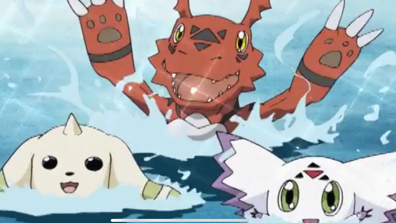 Digimon movie underwater scene - YouTube