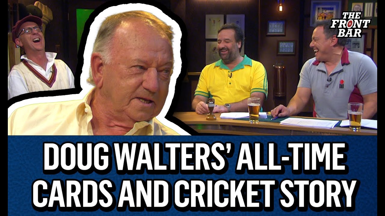 Aussie legend Doug Walters' card game interrupted by a cricket match 😂 ...
