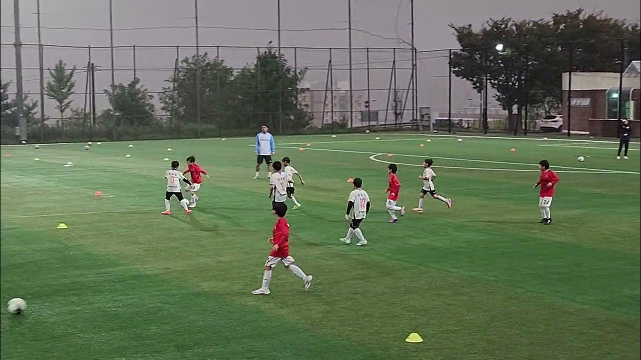 241018_FC리버스U8 vs GO FC U8 1쿼터(이후 우천 취소) - YouTube