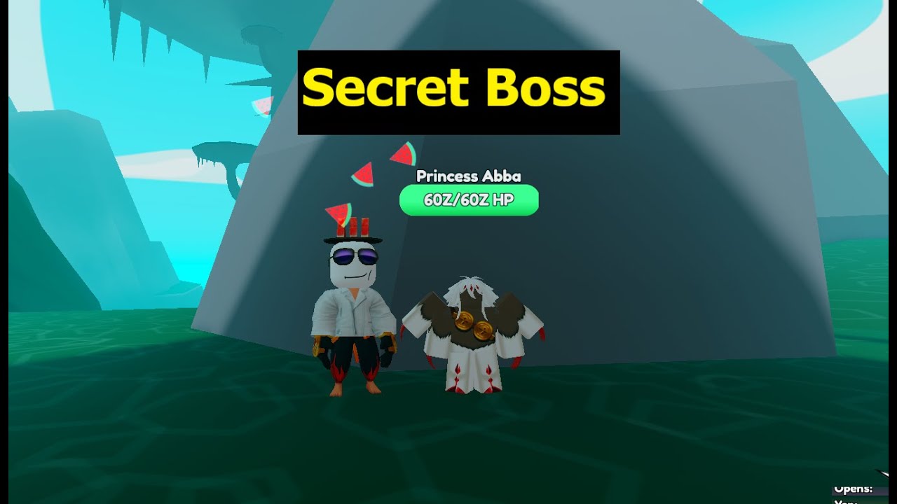 Secret Boss Location In The Abyss | Anime fighters simulator Roblox ...