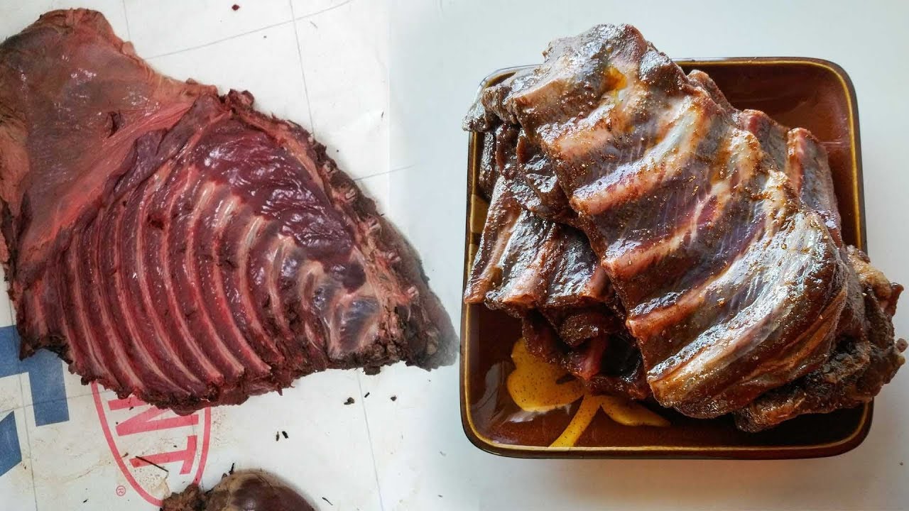 Field to table - How to make juicy BBQ bear short ribs - YouTube