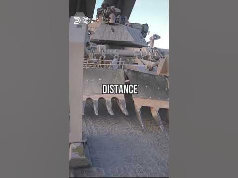 US Army's Mine Clearing Vehicle - YouTube
