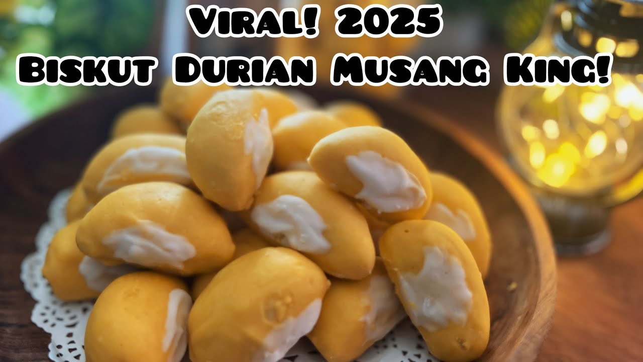 VIRAL 2025🔥BISKUT DURIAN MUSANG KING | Trending #2025‼️#durian # ...