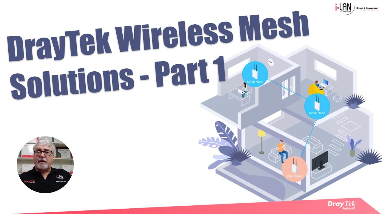 Webinar - DrayTek Wireless Mesh Solutions Part 1 - YouTube