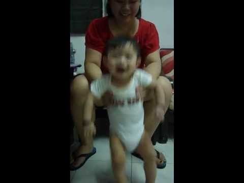Baby Alvin Dancing Gangnam Style (10 Month)