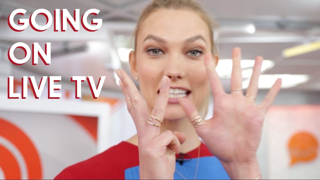 Super nervous before the Today Show | Karlie Kloss - YouTube