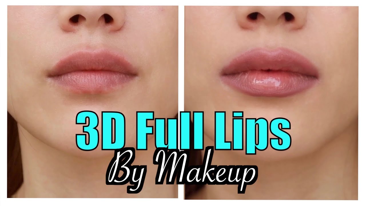 How Do I Make Lips Look 3D, visible from all sides! |Fuller lips By ...