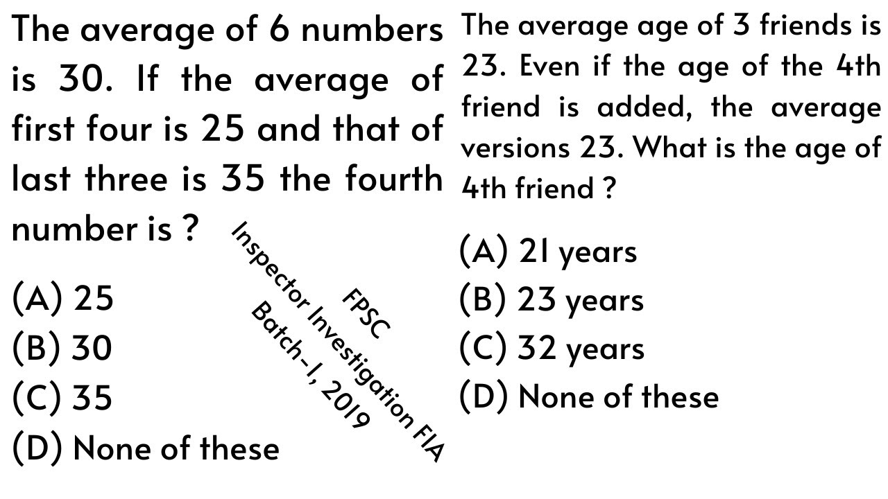 the-average-of-6-numbers-is-30-if-the-average-of-first-four-is-25-and