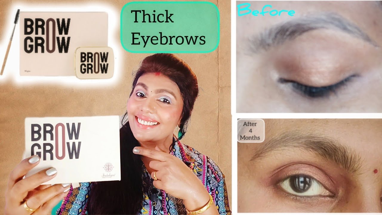 BROW GROW Eyebrow Gel for Thick Eyebrows - YouTube