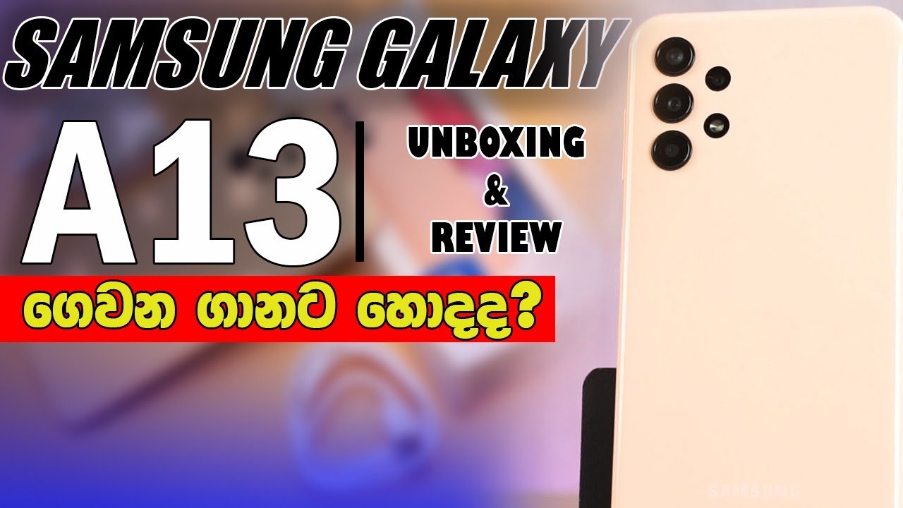 Samsung Galaxy A13 Full Review | Unboxing And Specifications Review ...