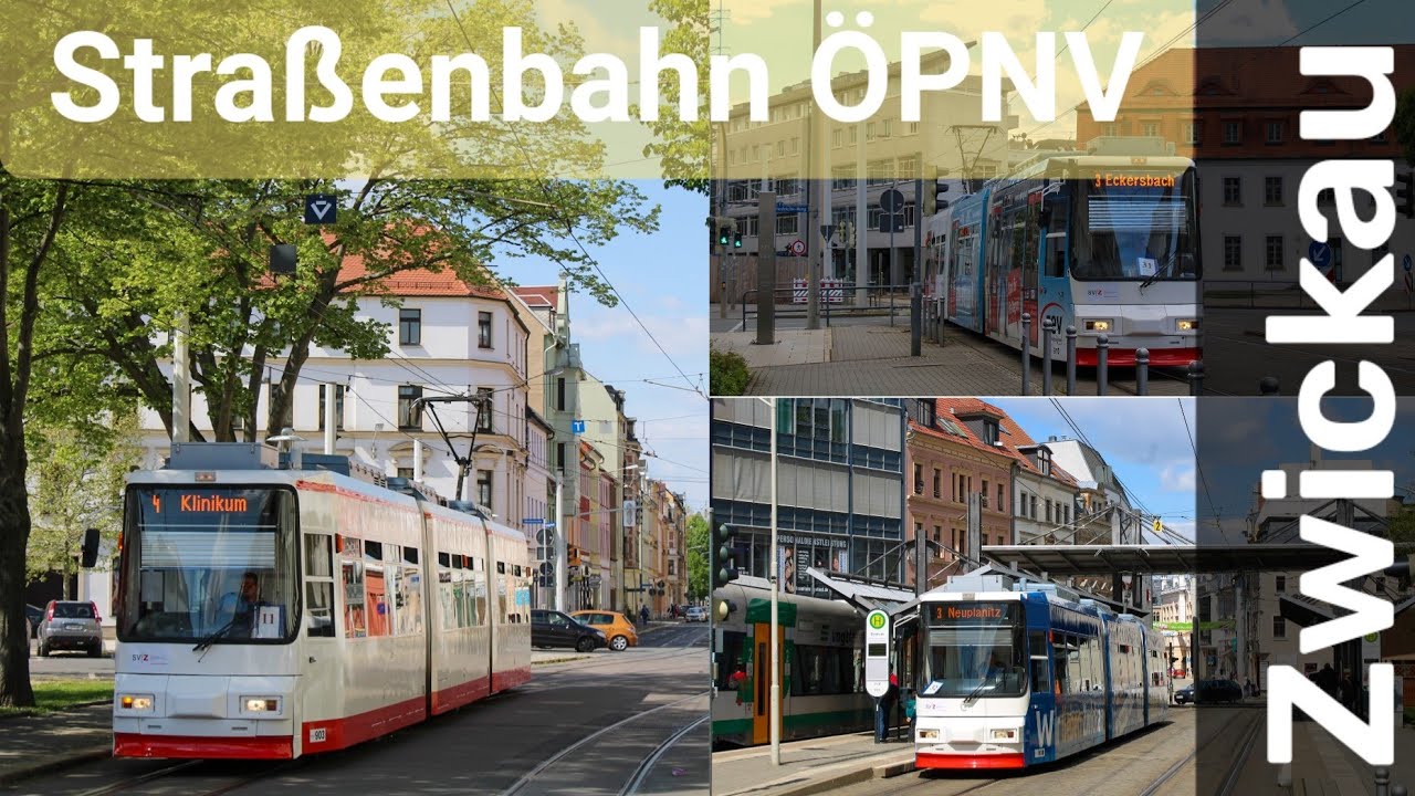 [Impressionen] Bus- und Bahnverkehr Zwickau | ÖPNV Videos Germany ...