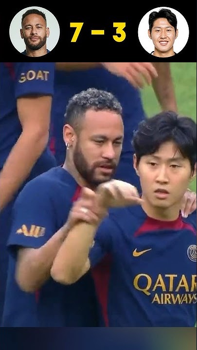 Neymar vs Lee Kang-In 🤣🤣 - YouTube