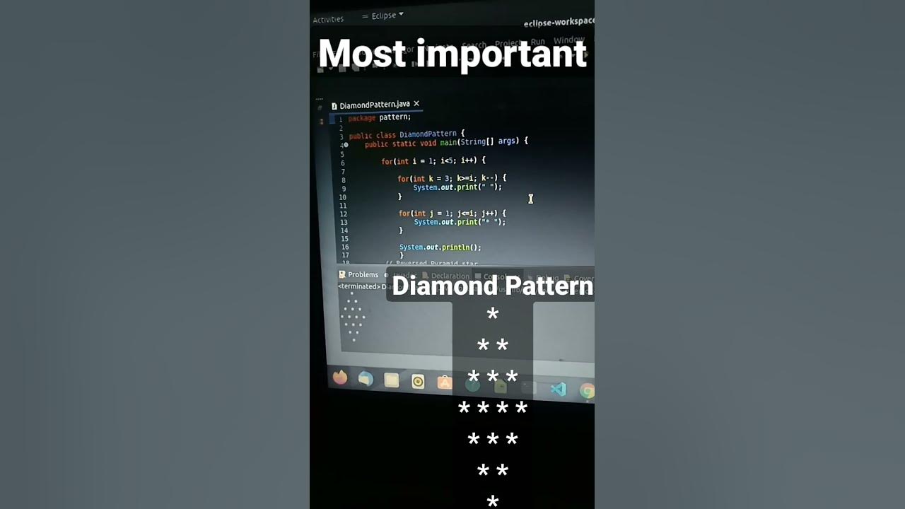 Java Pattern Print Diamond Pattern Program Using java Programs YouTube java-pattern-print-diamond-pattern-program-using-java-programs-youtube
