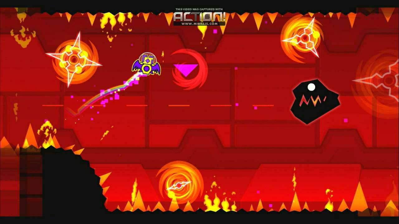 Geometry dash-deadlocked-demon(easy/medium) by robtop. - YouTube