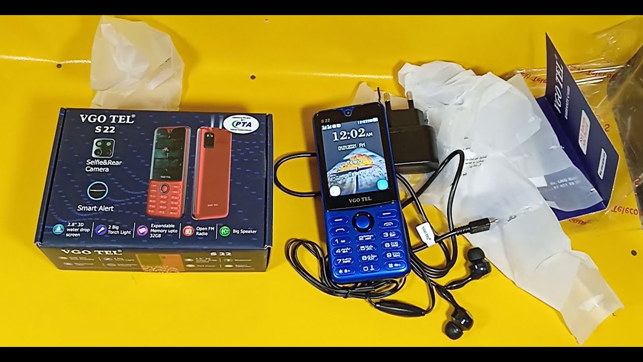 VGO TEL S22 Unboxing & Review 2023 - YouTube