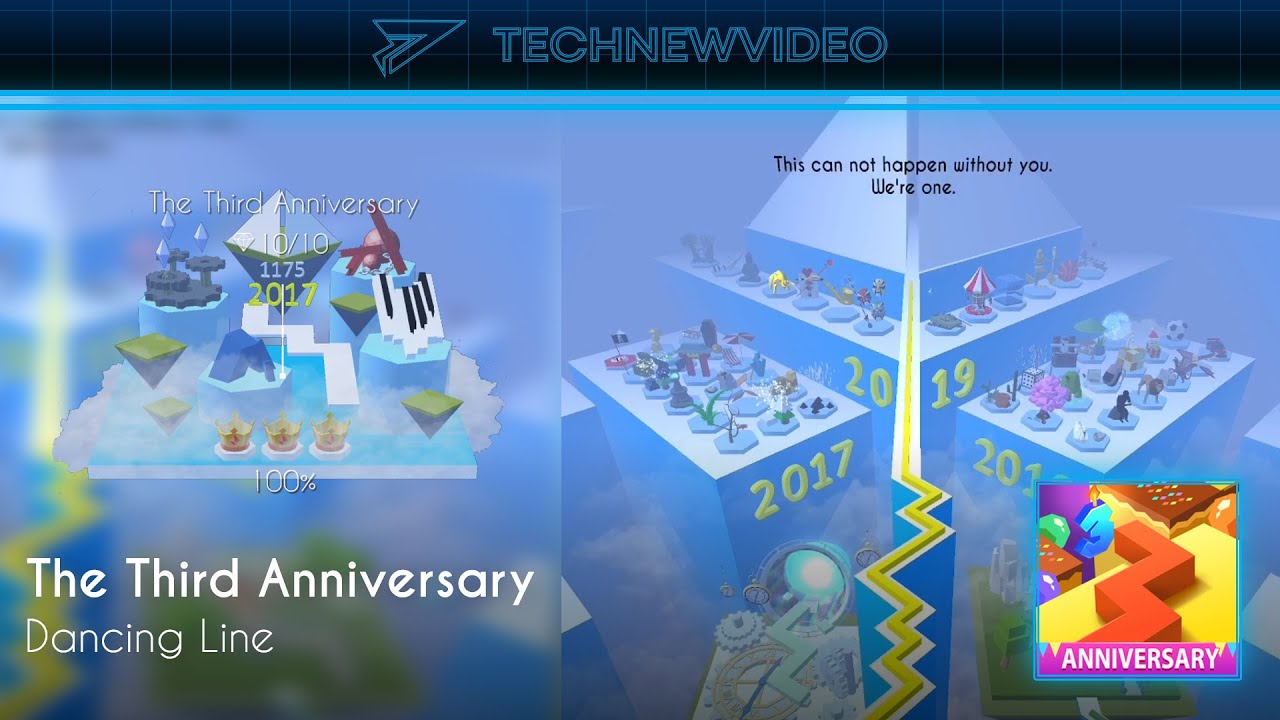 Dancing Line - The Third Anniversary - YouTube