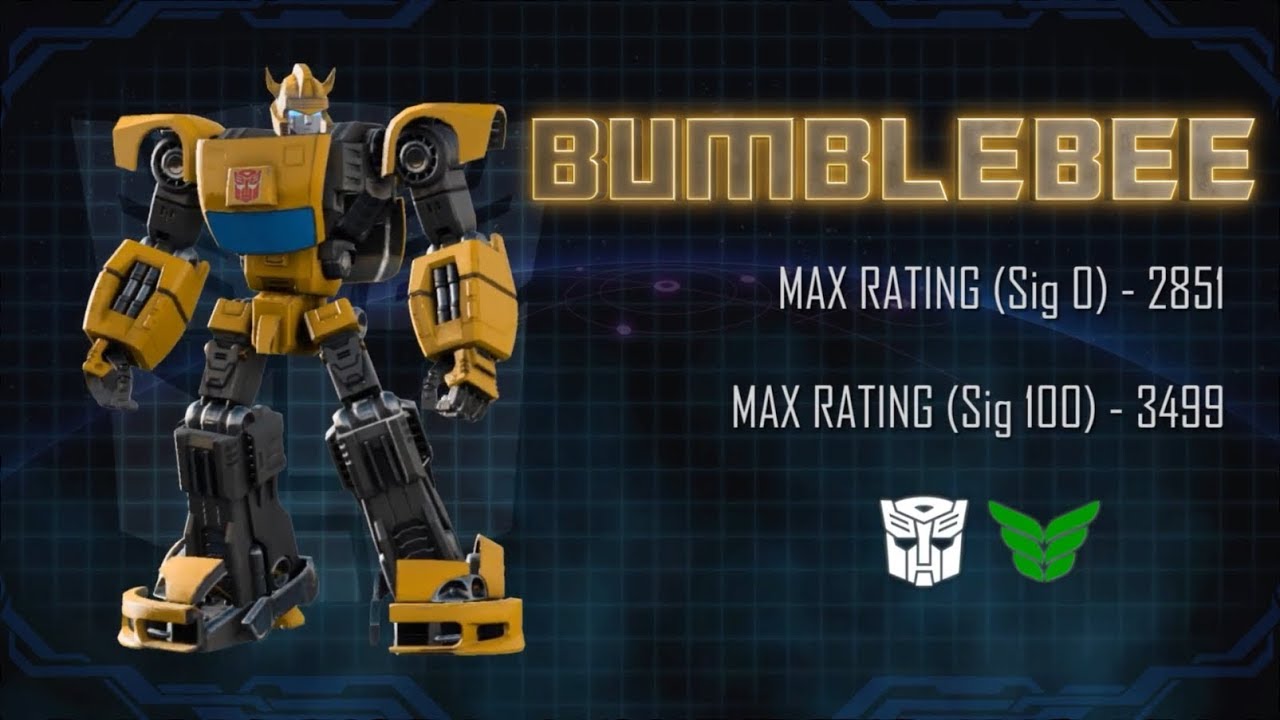 Transformers׃ Forged to Fight - Bumblebee [Bot Showcase] - YouTube