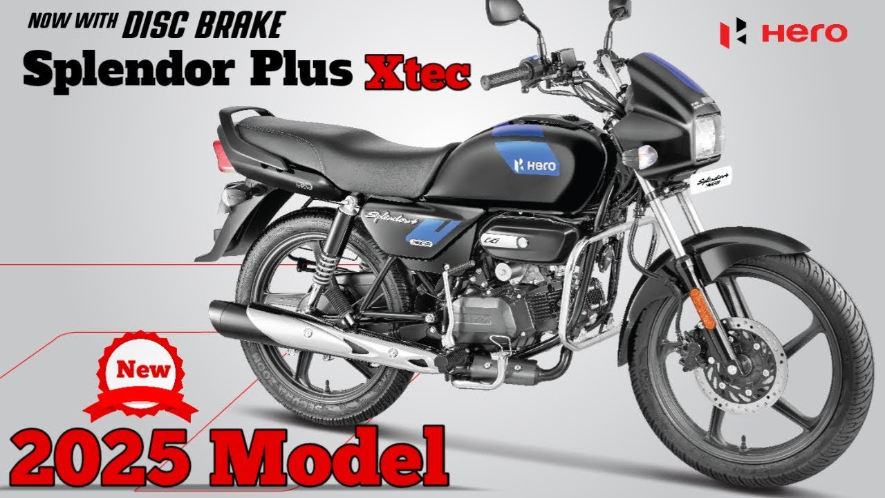 2025 Hero Splendor Plus Xtec Disc Brake! With Carburetor Details Review ...