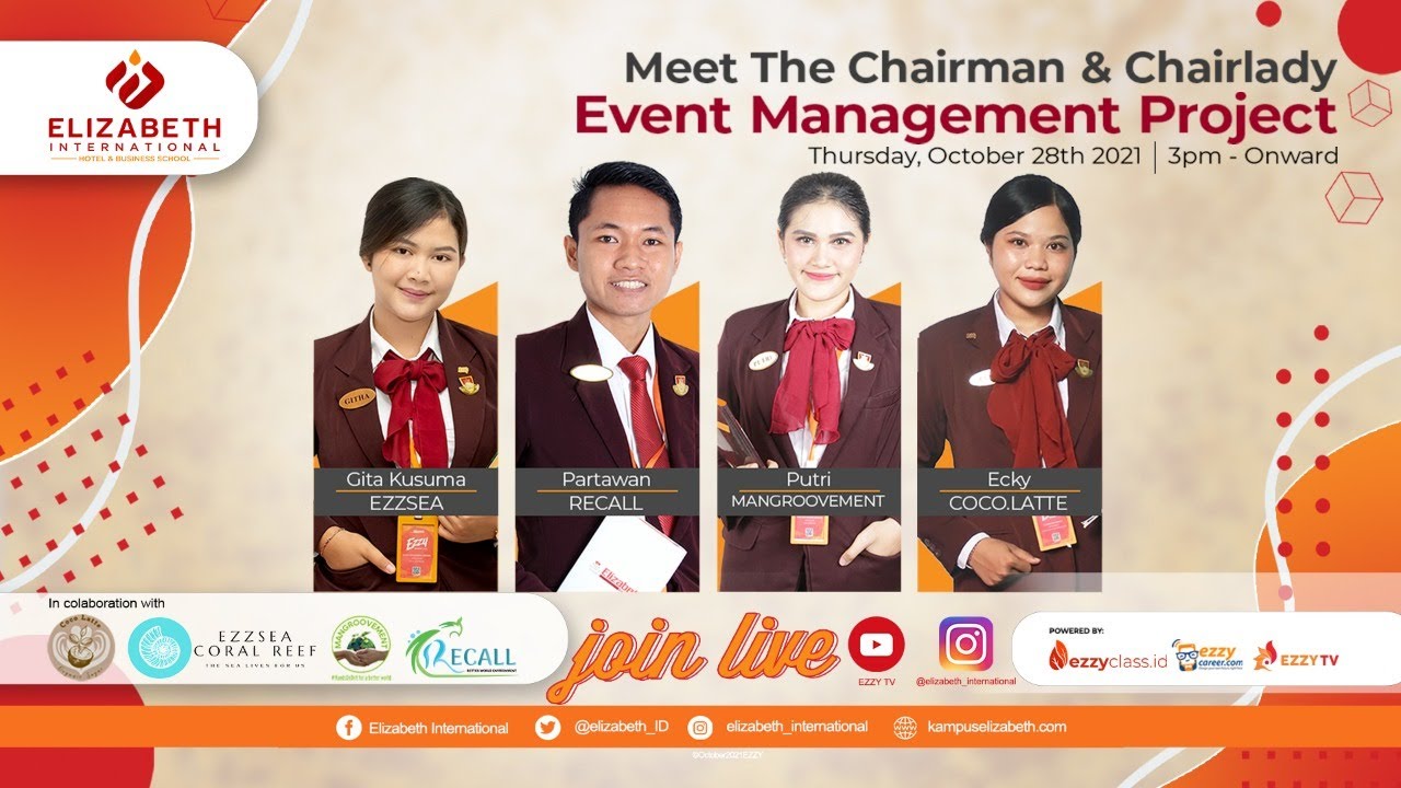 Meet The Chairman & Chairlady - Event Management Project - YouTube
