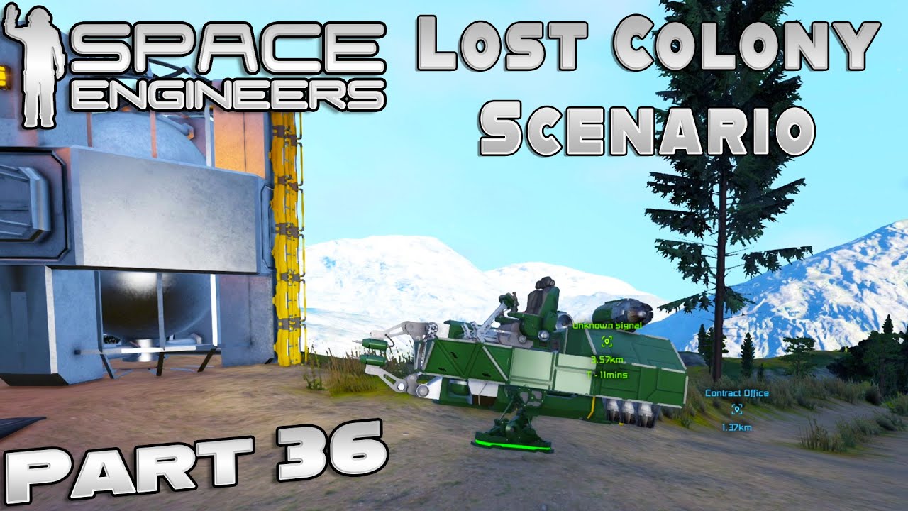 Lost Colony Scenario | Part 36 | Space Engineers - YouTube