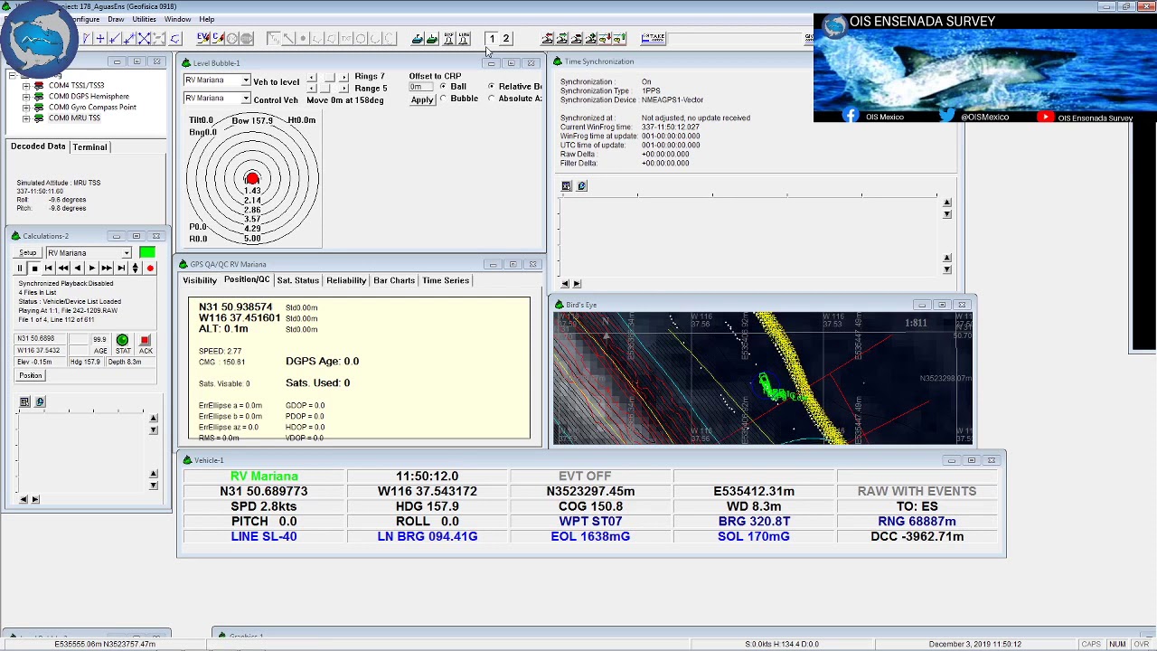 Sistema de Navegacion Integral Winfrog Fugro - YouTube