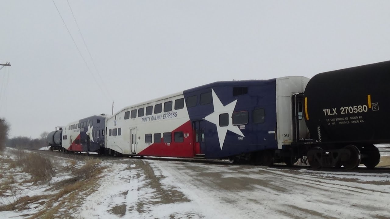 Trinity Railway Express Cars on Canadian Pacific Freight Train - YouTube