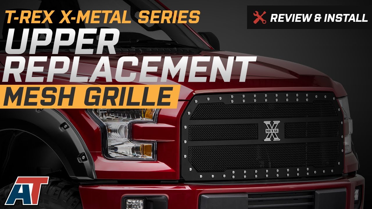 2015-2017 F150 T-REX X-Metal Series Upper Replacement Mesh Grille ...