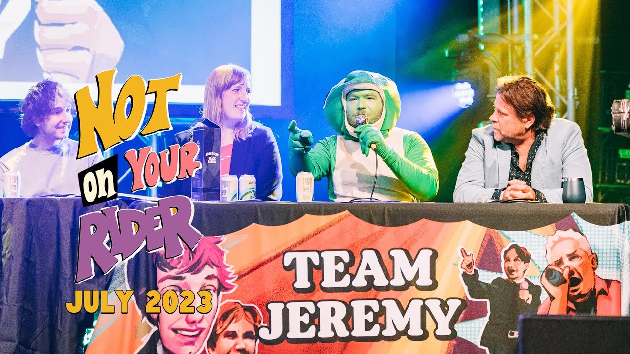 Not On Your Rider July 2023 (Tim Rogers, Therapy Gecko, Hayley Mary, JC ...